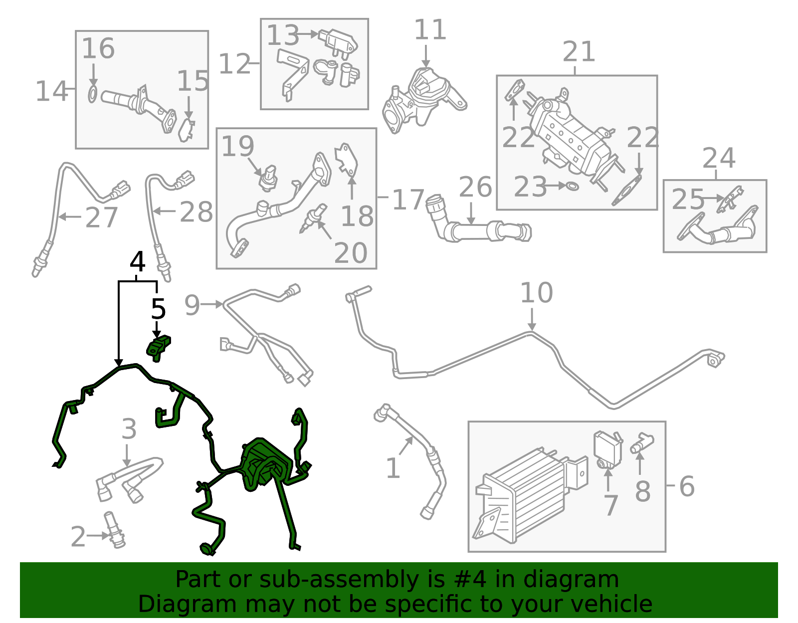 2018-2020 Ford F-150 Vacuum Hose JT4Z-9S468-B | Ford OEM Parts Online