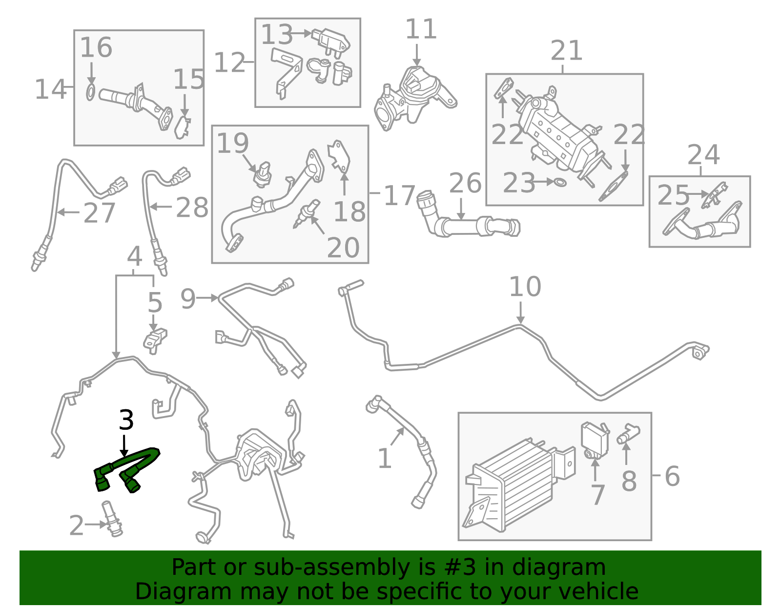 JT4Z-6A664-A - PCV Hose 2018-2020 Ford F-150 | Big 3 Auto Parts