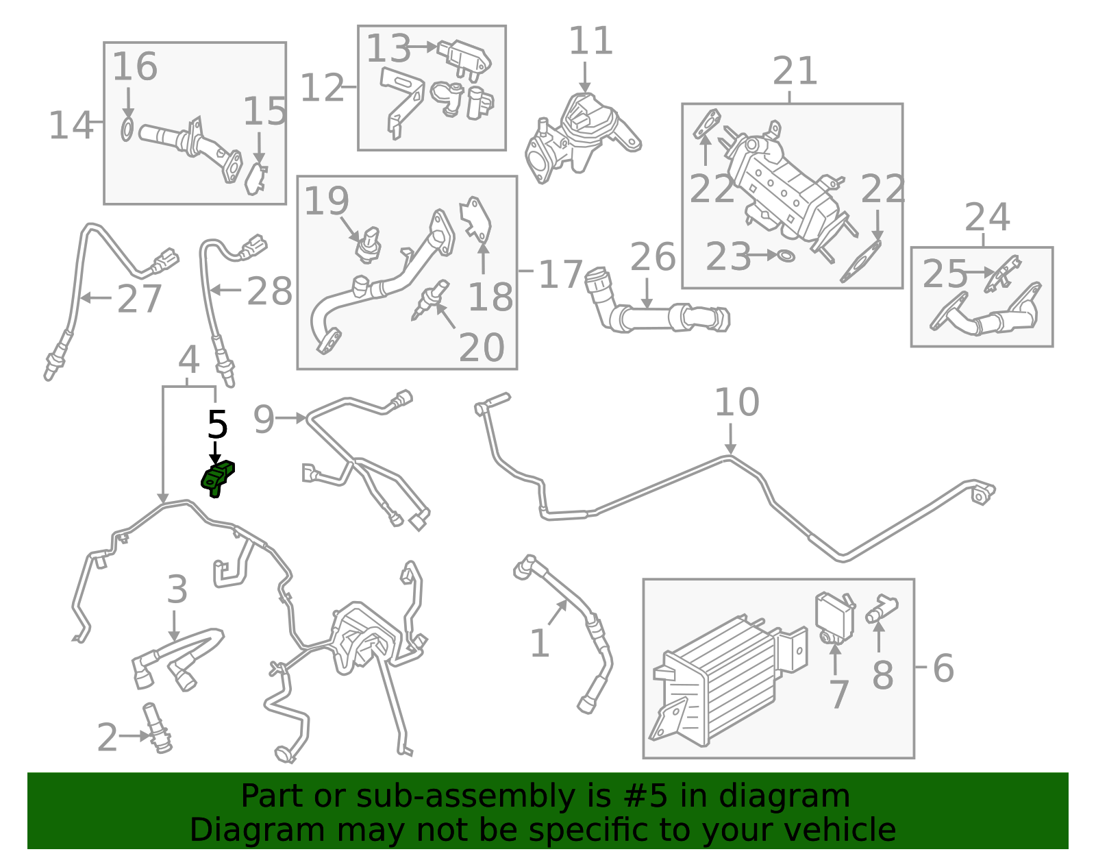 2018-2020 Ford F-150 Map Sensor JL3Z-9F479-B | Karl Auto Parts