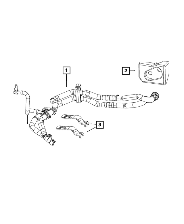 2021-2024 Jeep Dash Seal 68490753AB | Mopar Estores