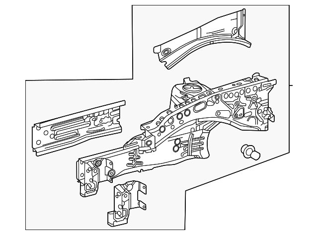 247-620-54-01 - Apron/Rail Assembly 2020-2021 Mercedes-Benz | Mercedes ...