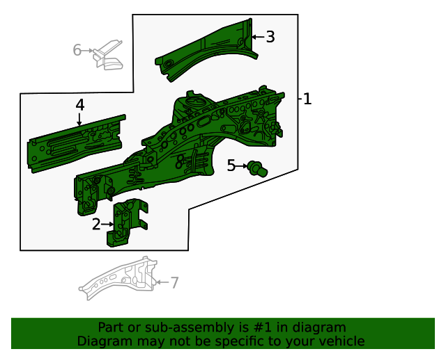 247-620-54-01 - Apron/Rail Assembly 2020-2021 Mercedes-Benz | Mercedes ...