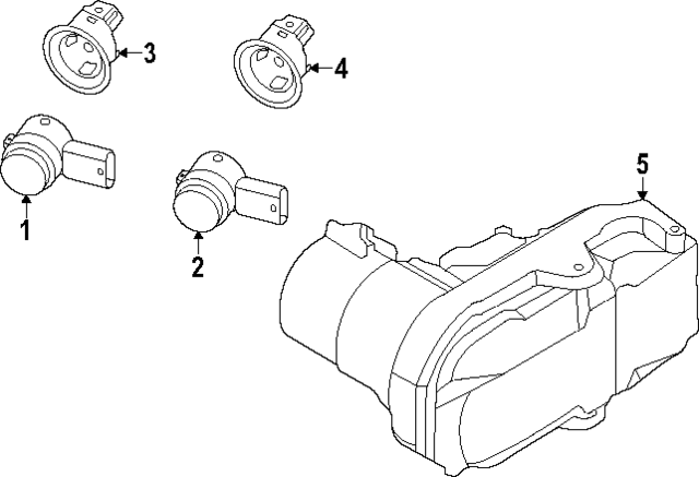 2024 Ford Ranger Retainer N1WZ-00817-G | TascaParts.com