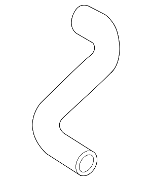 8J0-121-157-A - Water Hose 2008-2014 Audi | Audi OEM Parts