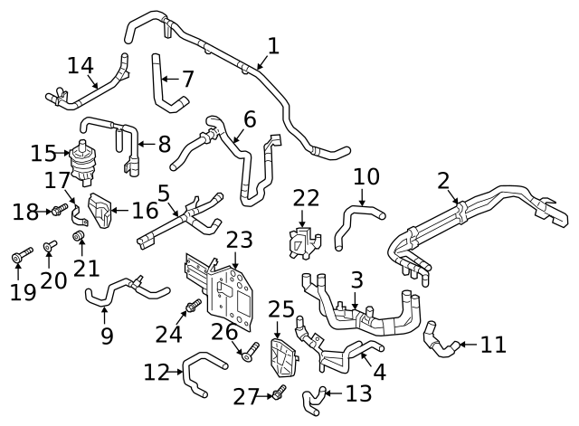 2019-2022 Audi Auxiliary Pump Bushing 4H0-129-381 | Audi USA Parts