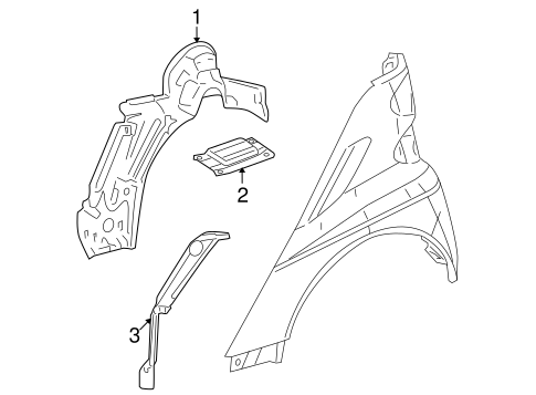 Inner Structure for 2008 Smart Fortwo | Mercedes-Benz USA Parts