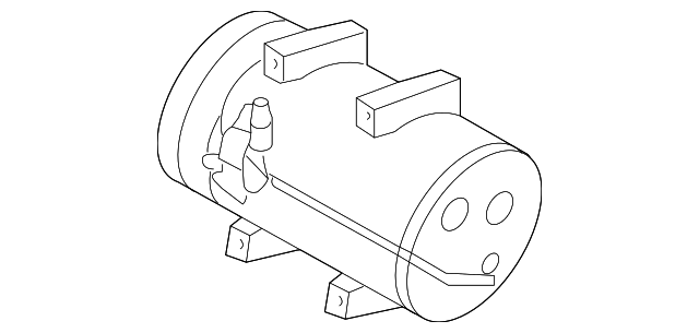 2005-2011 Volvo Compressor 36002114 | OEM Euro Parts