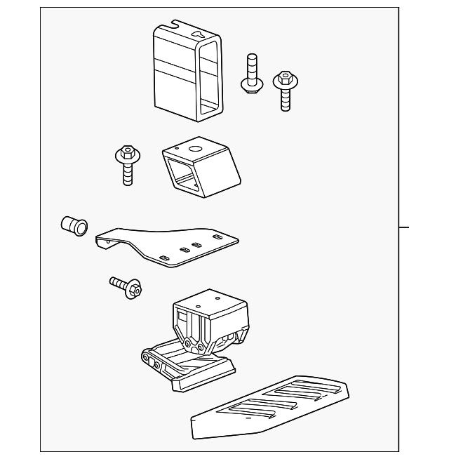 84106513 - Running Board Step 2015-2019 GM | Chevrolet Parts Direct