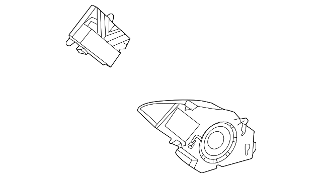 2016 Mercedes-Benz AMG® GT S Woofer 190-820-01-02 | MB OEM Parts