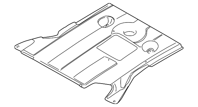 Genuine BMW 51-71-7-028-893 | Protect Plate | FREE Shipping on Most ...