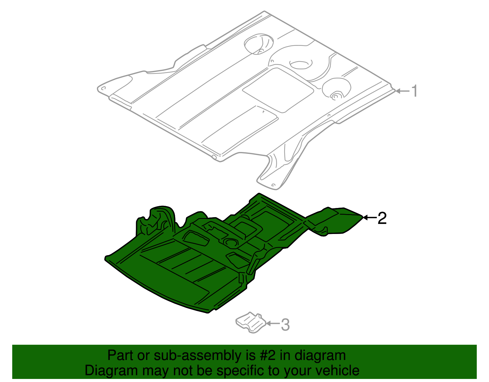 51718268344 - 1999-2006 BMW Under Cover (51-71-8-268-344) | BMW of ...