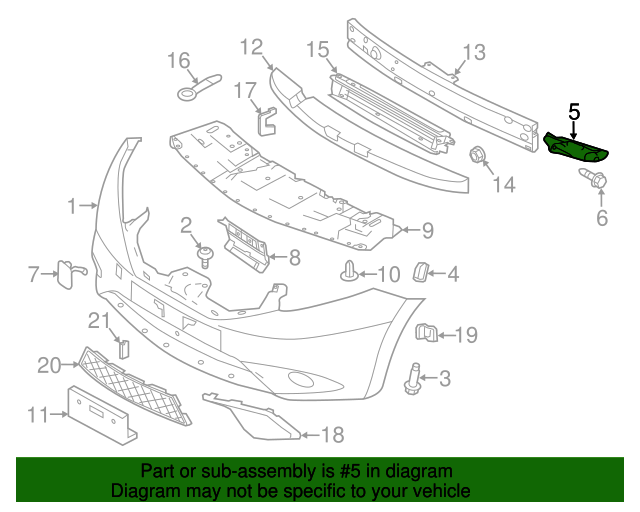 2014-2019 Nissan Versa Note OEM NEW 14-19 Nissan Versa Note Driver Sd ...