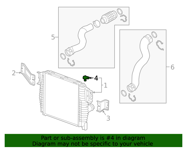 2019-2024 GM Manifold Absolute Pressure Sensor 12694431 | GM Parts Center