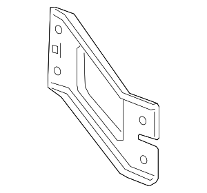 84046093 - Passenger Side Charge Air Cooler Bracket 2019-2024 GM ...
