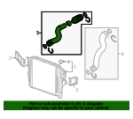 2019-2025 GM Turbocharger Intercooler Hose 23392842 GM | GMPartsDirect.com