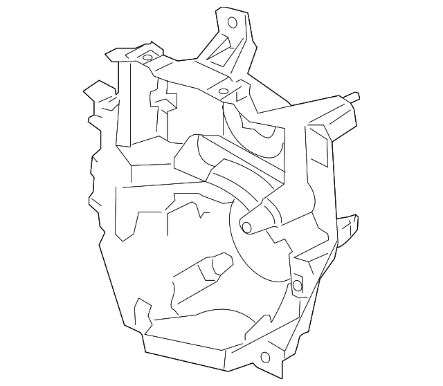 2008-2010 Ford Mount Panel - Passenger Side (RH) 7C3Z-13100-A ...