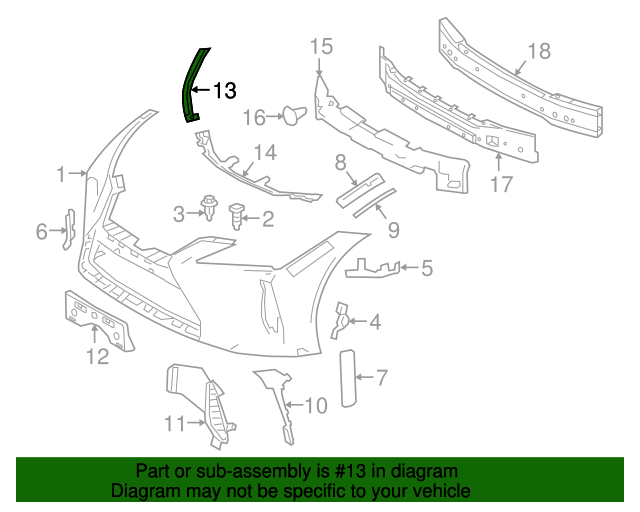 2018-2021 Lexus Protector 53119-11020 | OEM Parts Online