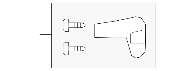 2016-2022 Toyota Repair Bracket 81193-47120 | Toyota Parts Center