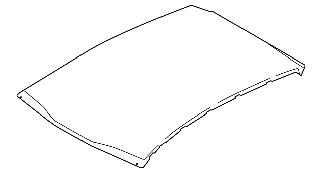 67111-J5000 - Roof Panel 2018-2023 Kia Stinger | Kia.Parts Store
