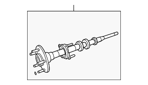 2007-2018 Jeep Shaft 68003272AA | Mopar Parts Canada