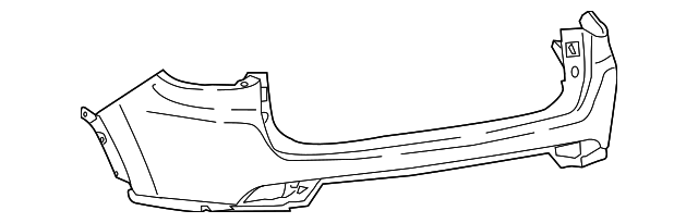 2017-2021 Jeep Compass Bumper Cover 68351629ac | TascaParts.com