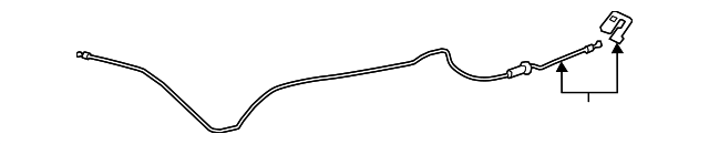 2021-2024 GM Black Hood Primary Latch Release Cable 85120260 | OEM ...