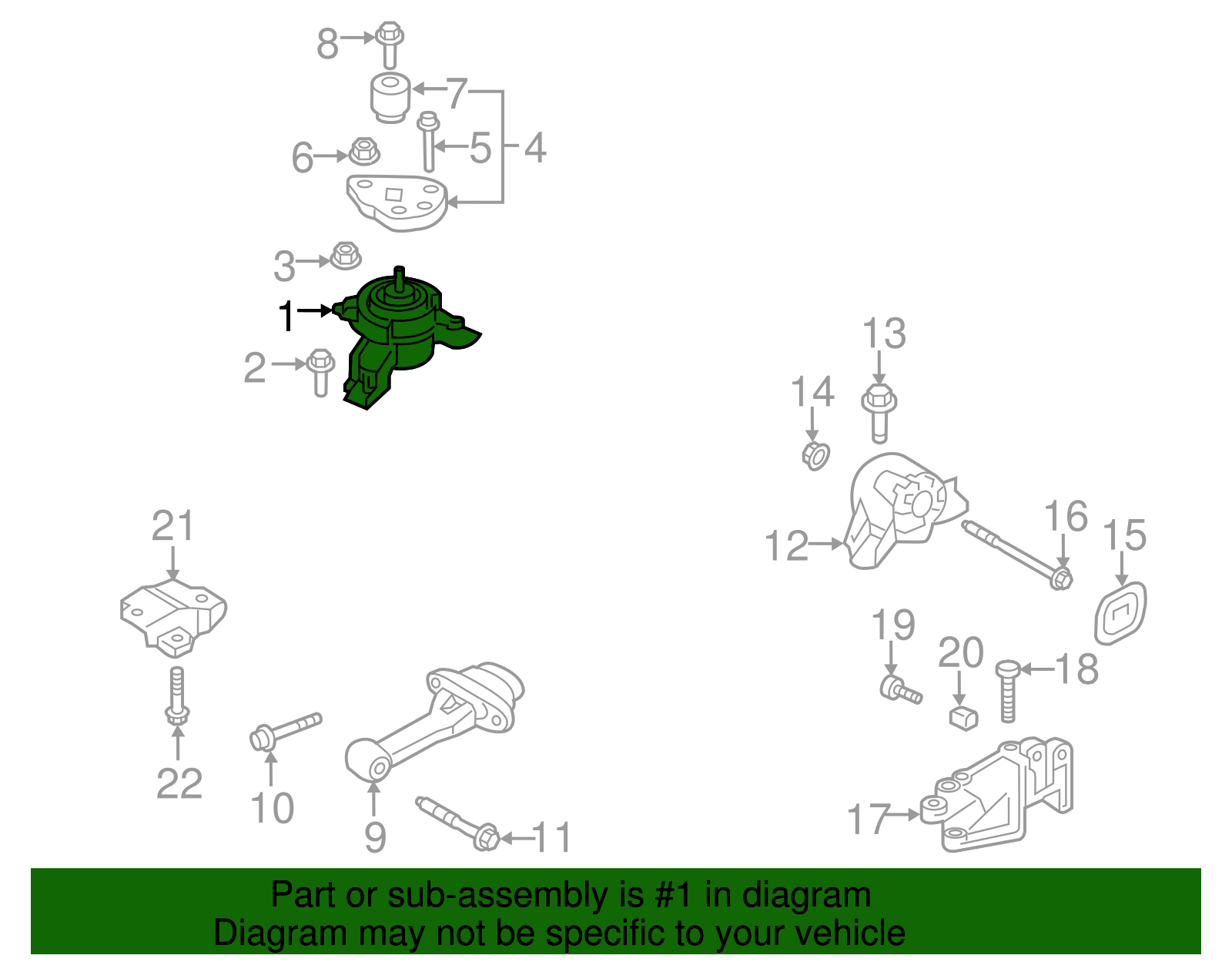 Hyundai - 21810-2W200 - Front Mount - 2013-2019 Hyundai | OEM Hyundai ...