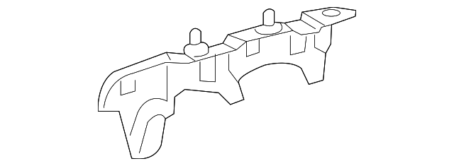 2016-2020 Cadillac CT6 Front Bumper Fascia Side Bracket 84010618 GM ...