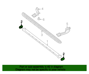 2000-2005 Ford Ranger End Cap YL5Z-16N519-BAA | TascaParts.com