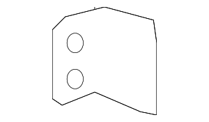 2005-2015 Toyota Tacoma Side Panel Retainer 53721-04010 | Toyota Parts ...