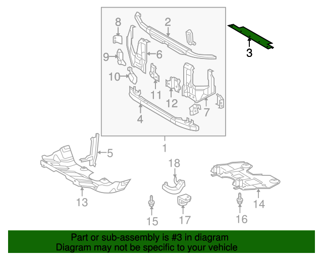 53292-04020 - Seal 2005-2015 Toyota Tacoma | Longo Toyota Parts