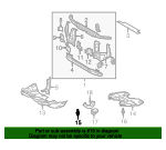 90080-11373 - Under Cover Bolt - 2005-2021 Toyota | OEM Genuine Parts