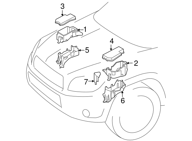2006-2012 Toyota RAV4 Relay Box 82741-42010 | OEM Parts Online