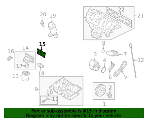 Genuine OEM Ford Part - Adapter Gasket FB5Z-6840-A | Genuine OEM Ford ...