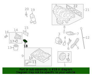 2013-2023 Ford Oil Pressure Sending Unit CM5Z-9D290-B | OEM Parts Online