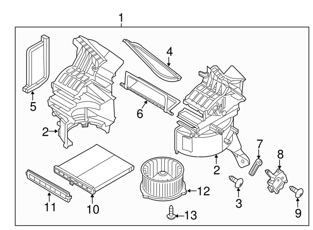 2013-2017 Mazda Door Actuator KD45-61-B60 | TascaParts.com