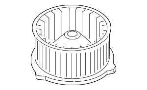 2013-2018 Mazda Blower Motor KD45-61-B10 | RealMazdaParts.com