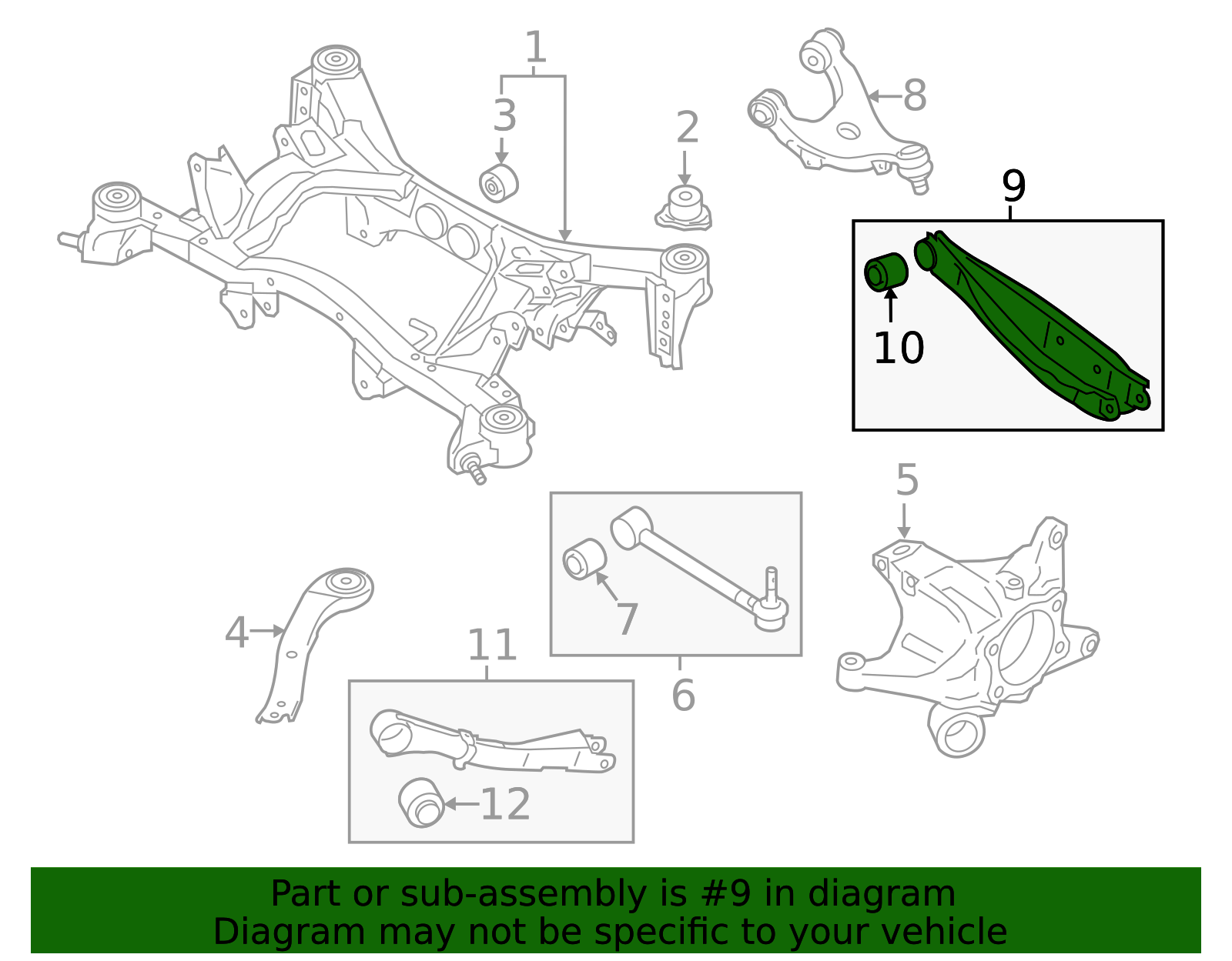 20250XC02A - 2019-2024 Subaru - Lower Control Arm | Subaru Parts Deals
