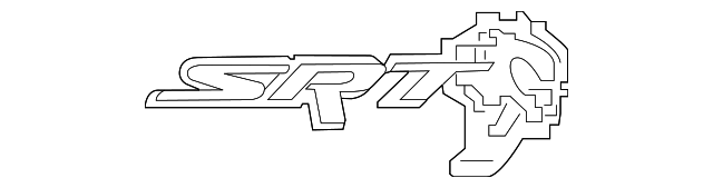 2015-2020 Dodge Challenger Nameplate 68312271AA | Canada Mopar Parts