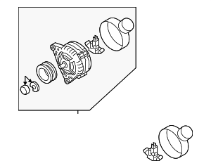 2005-2014 Volkswagen Alternator 07K-903-023-A | OEM Parts Online