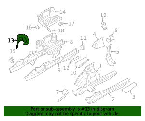 Genuine BMW 41-00-9-879-533 | Support Panel | FREE Shipping on Most ...