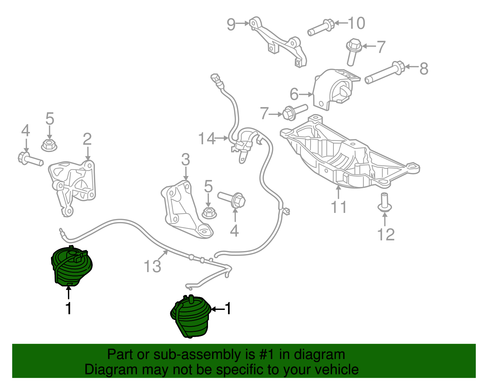 2013-2015 Jaguar XF Front Mount C2D19868 | OEM Parts Online