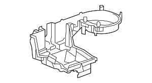 2010-2016 Cadillac SRX Heater, Air Conditioning Evaporator, and Blower ...