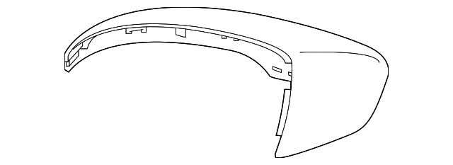 87616-F6000 - Mirror Cover - 2017-2020 Kia Cadenza | Kia Auto Parts