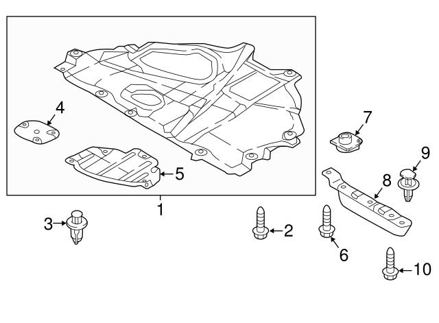 2016-2024 Mazda Access Panel TK48-56-071 | OEM Parts Online