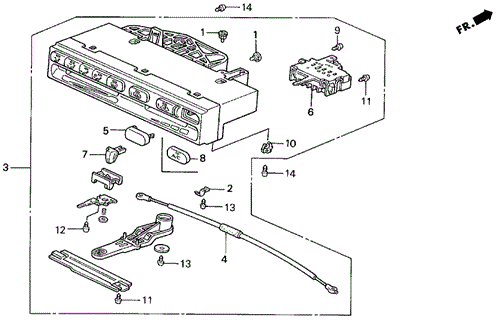 90188-SS0-003 - Screw, Special Tapping (3X12) 1992-1996 Honda Prelude ...