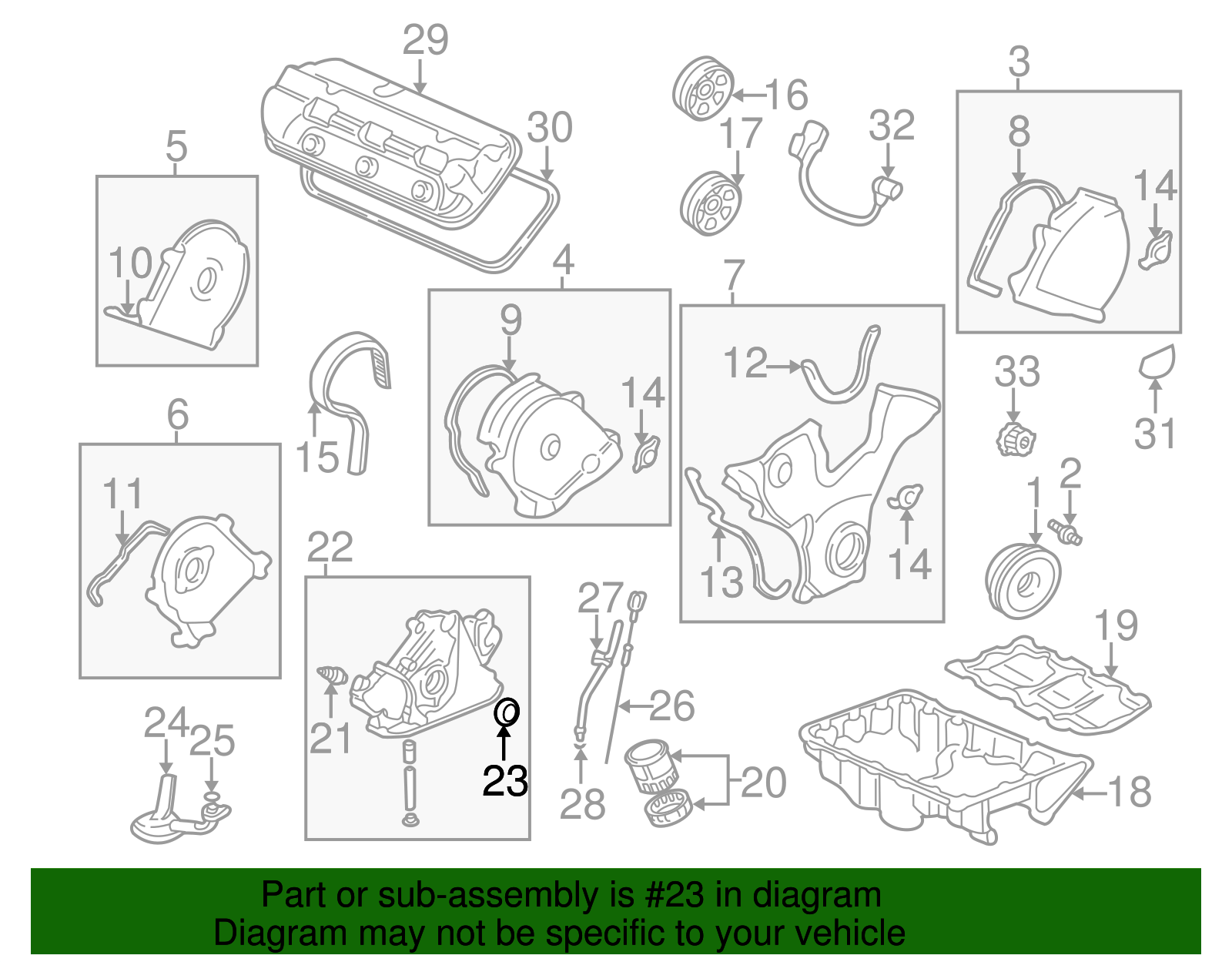 1997-2020 Acura Camshaft Seal 91213-RKG-003 | OEM Parts Online
