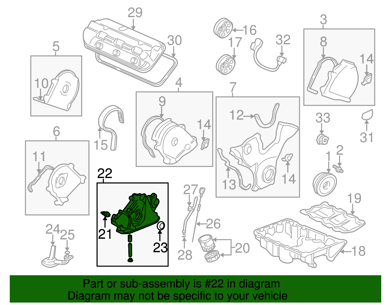 Genuine OEM Acura - Oil Pump Part# 15100-P8E-A01 | Acura Parts For Less