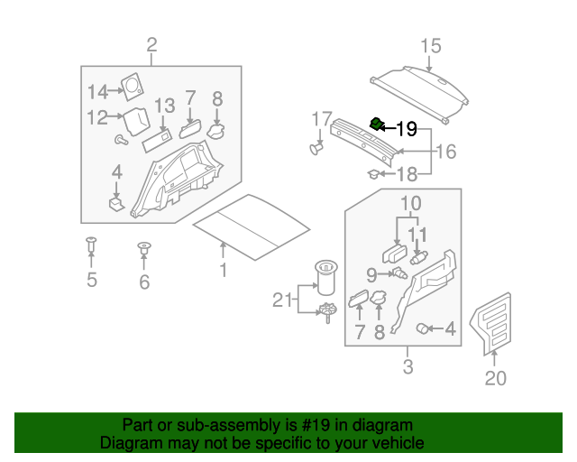 2010-2015 Hyundai Tucson Striker Cover 85775-2S000-MBS | OEM Parts Online