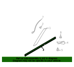 2021-2024 Nissan Rogue Lower Seal Strip 80839-6RA0A | Nissan Parts Store